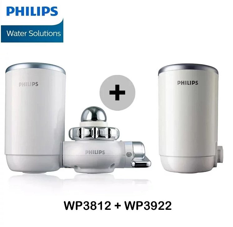 Philips WP3812 On-Tap Water Purifier(5-Stage Filtration) & WP3922 Filt ...