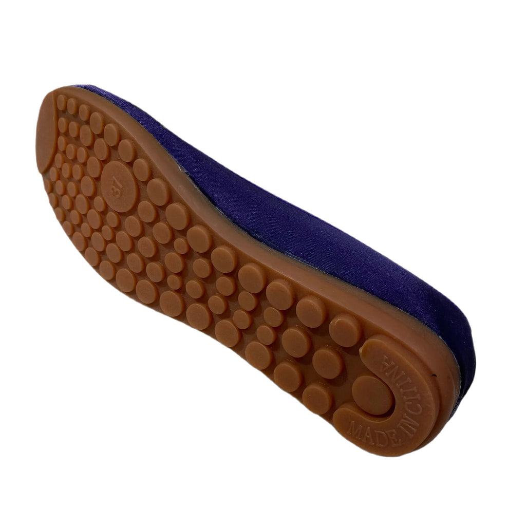 Golden Step Ladies Embroidered Shoes (Purple) | Yue Hwa Online Shop